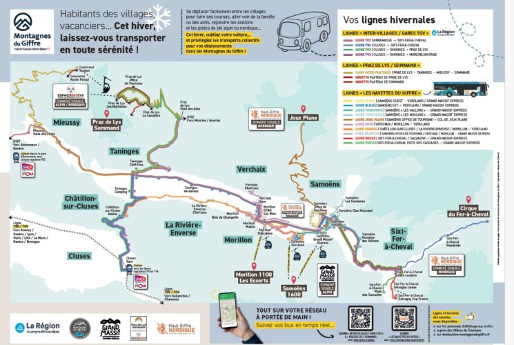 Réseau hivernal de transport en commun - 2024-2025 - Mairie de Morillon